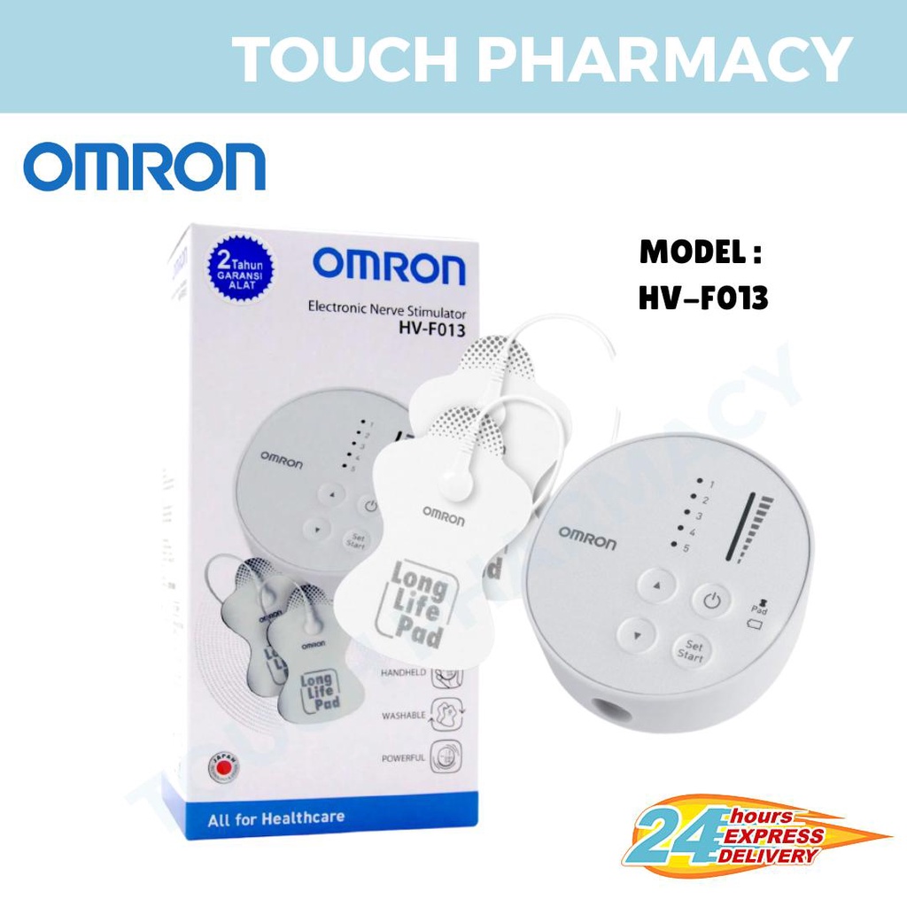 OMRON ELECTRONIC PULSE MASSAGER/NERVE STIMULATOR (TENS) HV-F013 | Shopee Malaysia