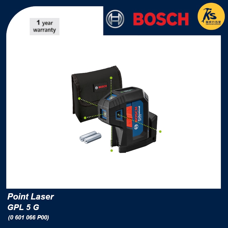 BOSCH Point Laser GPL 3 G | GPL 5 G Professional ( 0 601 066 N00 | 0 ...