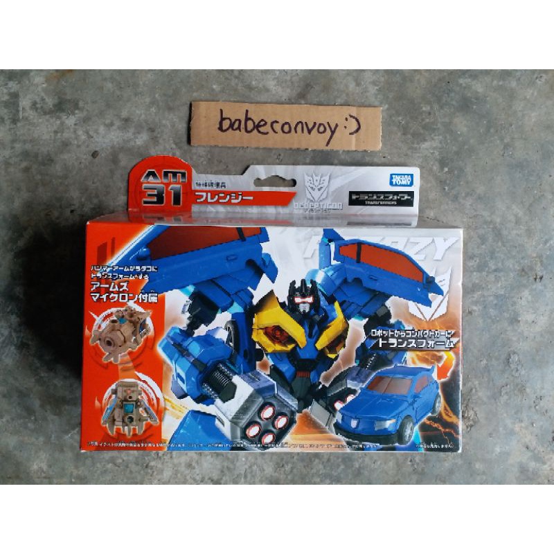 Takaratomy Transformers Prime Frenzy AM-30 MISB First Edition | Shopee ...