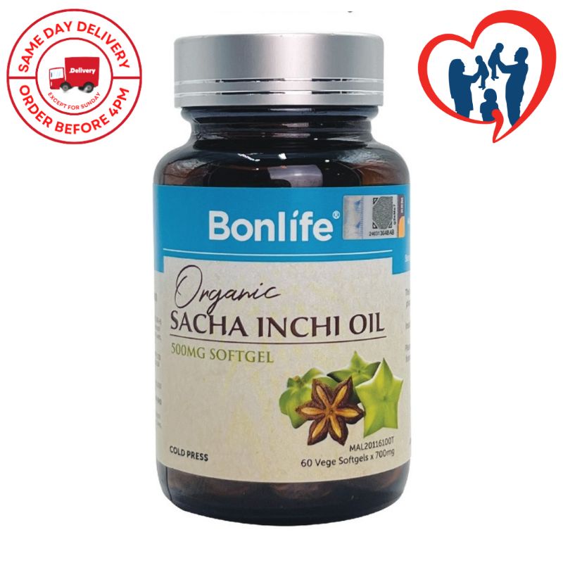 Bonlife Sacha Inchi Oil 500mg 60's | Shopee Malaysia