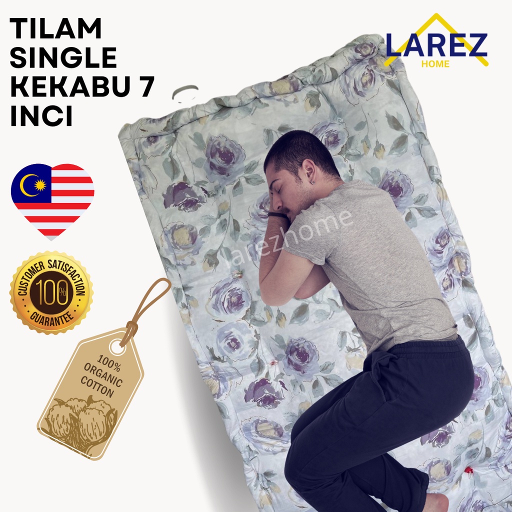 Tilam Single Kekabu Mix / Single Mattress / Tilam Bujang / Tilam tebal ...