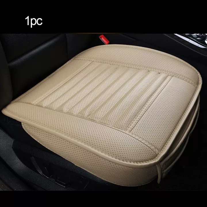 Seametal Pu Leather Car Seat Covers Interior Auto Seat Protector Pads