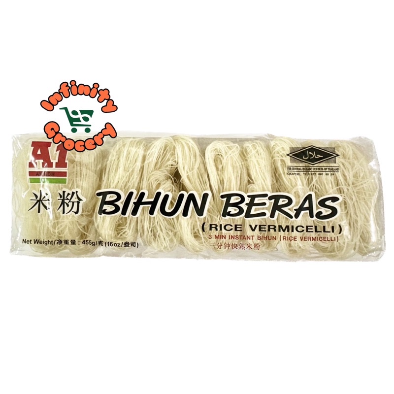 [Halal] A1 Bihun Beras | A1 米粉 | Ak Koh Rice Vermicelli ( 455g ...