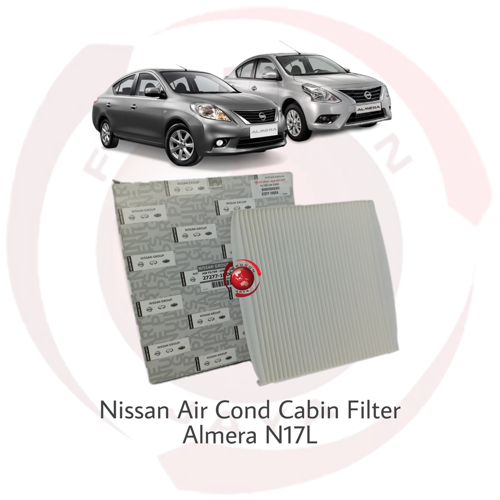 Nissan Almera N17L Air Cond Cabin Filter 27277-1HD0A | Shopee Malaysia