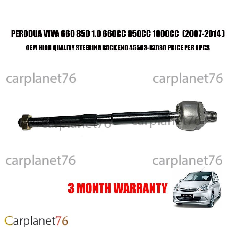 PERODUA VIVA 660 850 1.0 660CC 850CC 1000CC STEERING RACK END 45503 ...