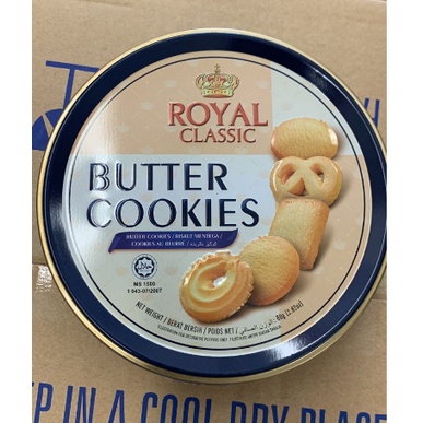 Wedding Door Gift White Castle 90g (48 tin) / Royal Classic Butter Cookies 80g (48 tin) / White ...