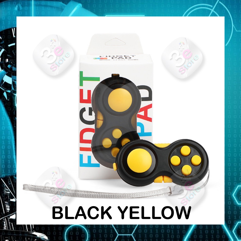 Fidget Pad Mini Game Pad for Stress Relief Fidget Pad Buttons ...