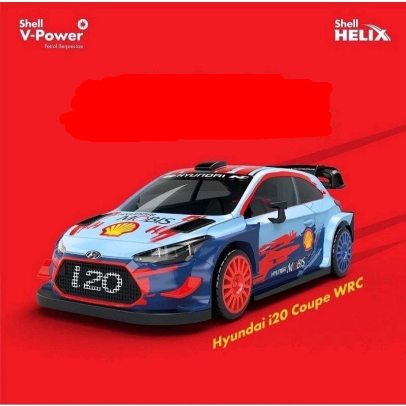 Shell Motorsport Collection Hyundai i20 Coupe WRC edition | Shopee Malaysia