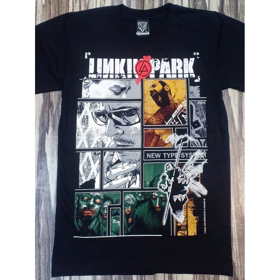 NTS08 LINKIN PARK HARD ROCK RAP BAND 1ST SPECIAL COVER DESIGN ART ...