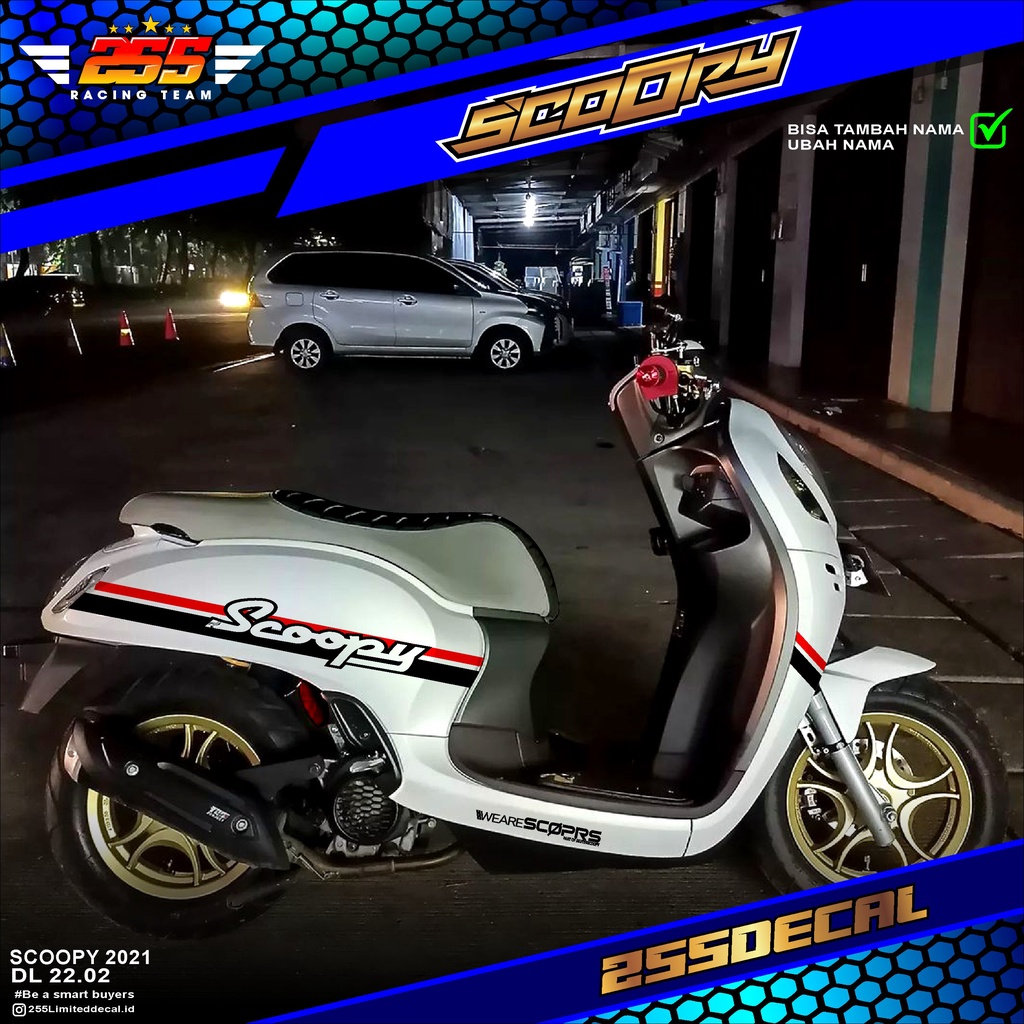 Decal Full body Full body Full Block Scooter 2022 AllNew - Dekal ...