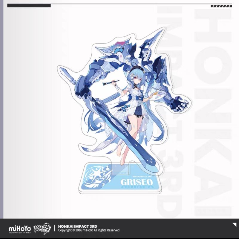 Mihoyo honkai impact 3 acrylic stand elysia eden herrscher of human ...