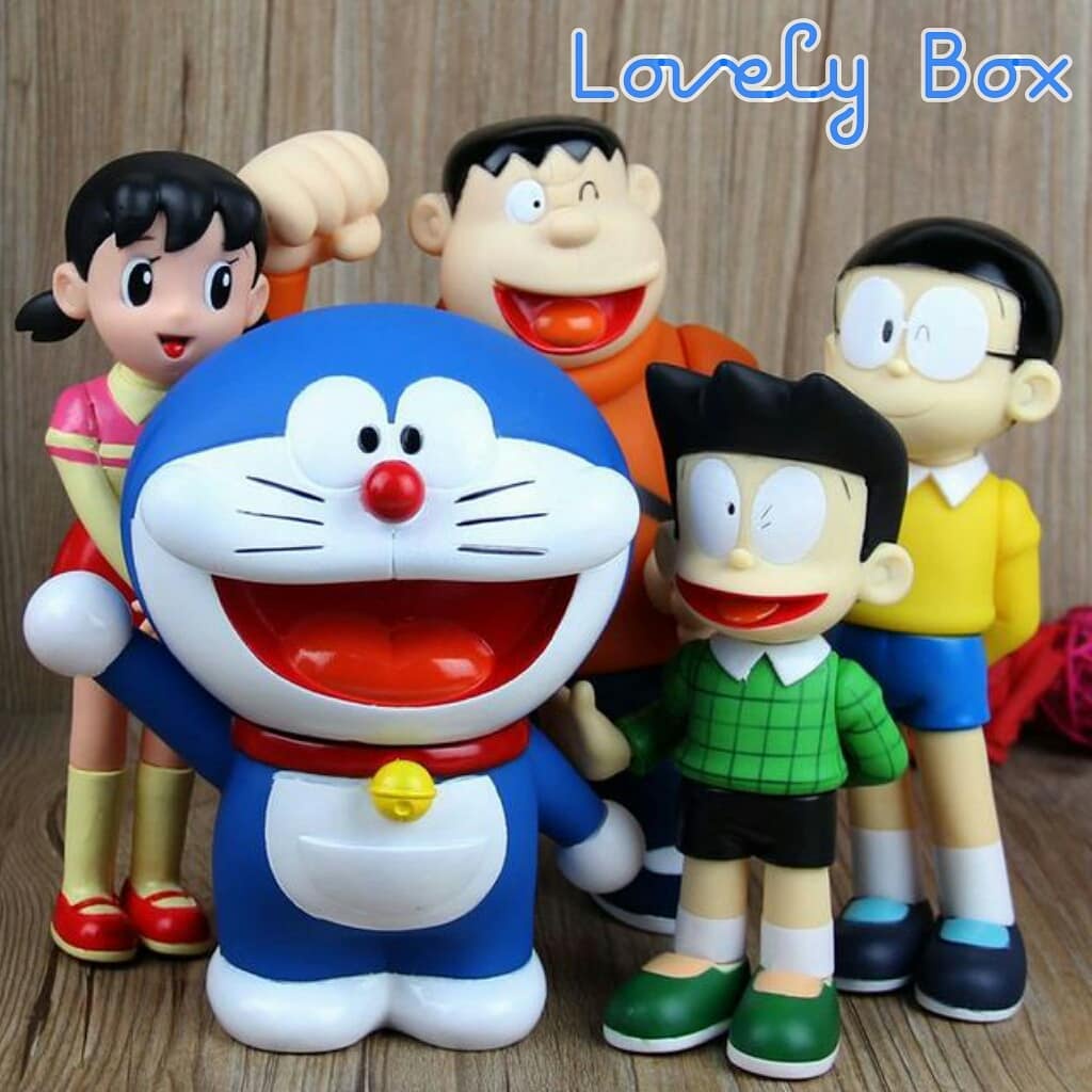 Cornershop Figurine Doraemon & Friends Jumbo Contents 5pcs Figure ...