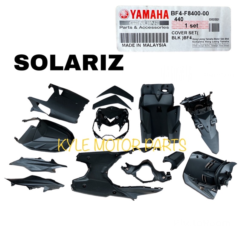 EGO SOLARIZ BODY COVER INNER FULL SET ORIGINAL YAMAHA 100% | Shopee ...
