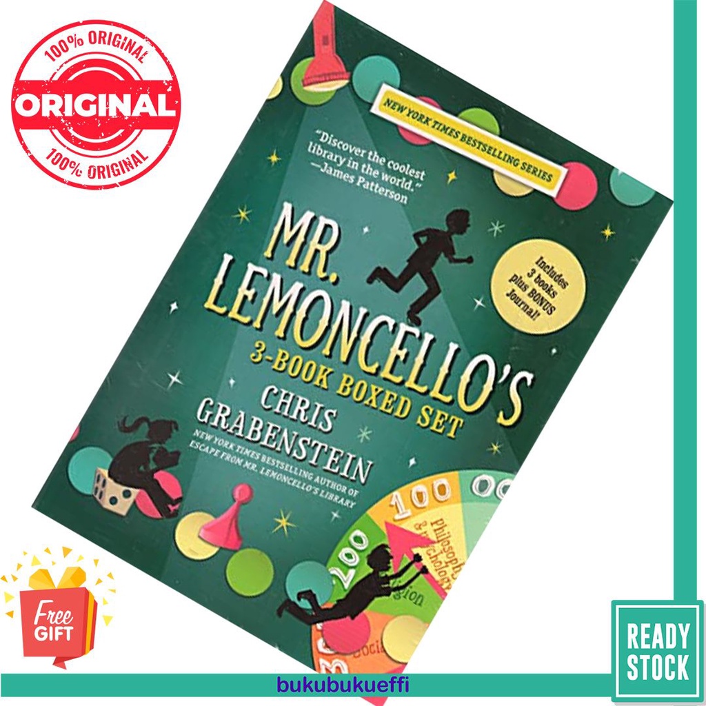 Mr. Lemoncello's 3-Book Boxed Set by Chris Grabenstein | 100% original ...