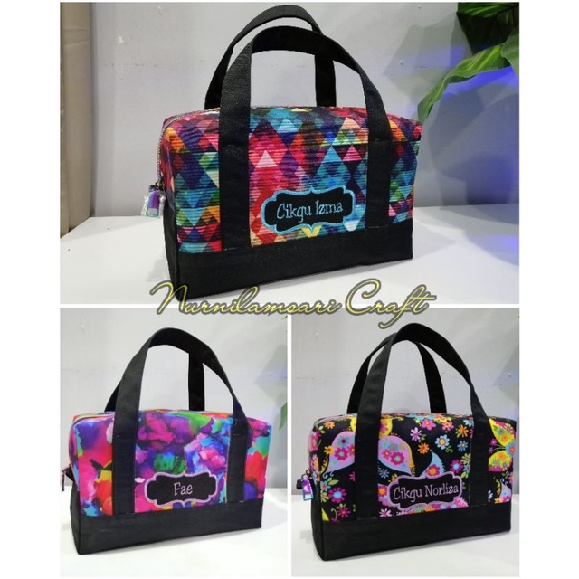 💖💖 Handmade Embroidery Boxy Bag 💖💖 | Shopee Malaysia
