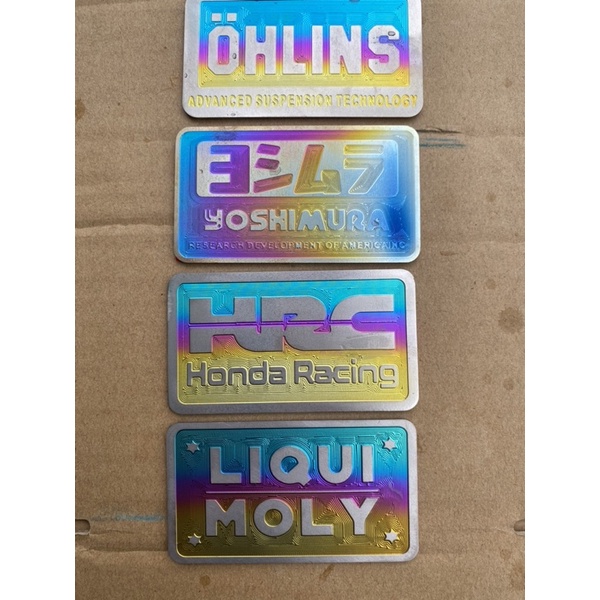 Titanium sticker for Ab/vario car coolant tank | Shopee Malaysia