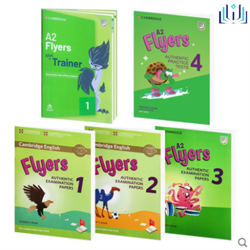 English “Flyers Level 1 /2 /3 /4/Trainer A2” Students Kids Cambridge ...