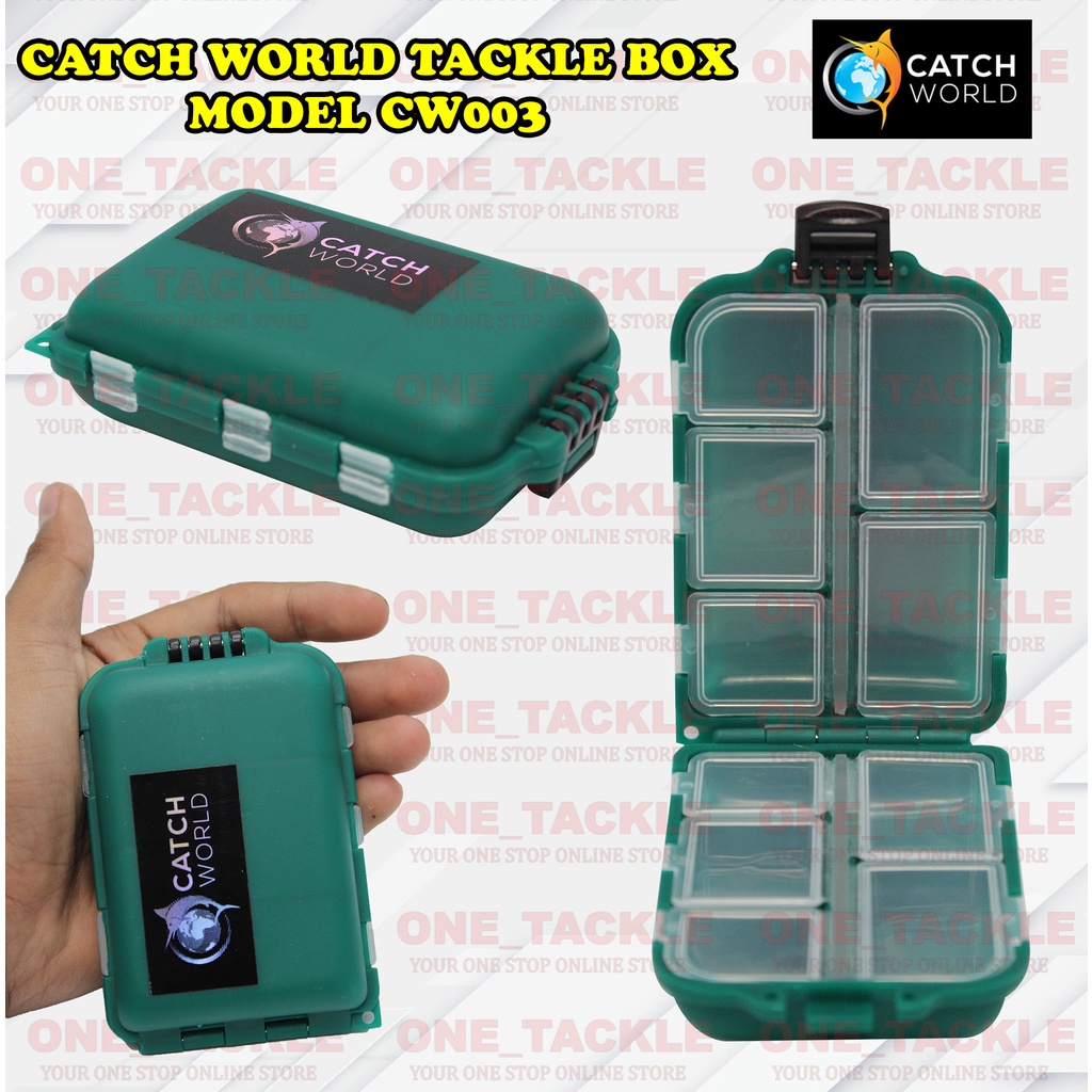 CATCH WORLD SMALL TACKLE BOX [CW003] | Shopee Malaysia
