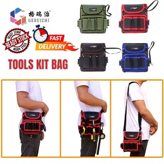 {READY STOCK} Hardware Tool Kit Bag Waist Pocket Tool Bag Pouch Tool ...