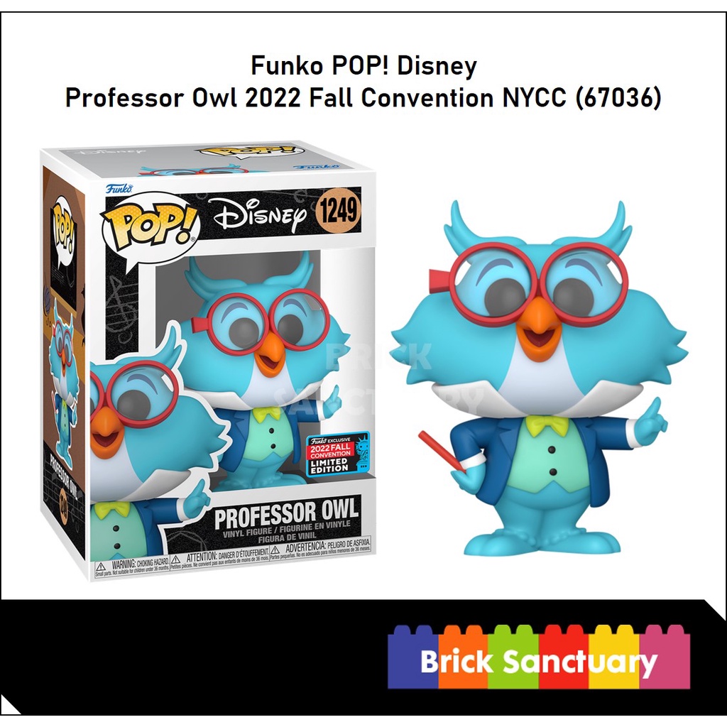 FUNKO POP! Disney: Professor Owl NYCC 2022 Fall Convention (67036 ...