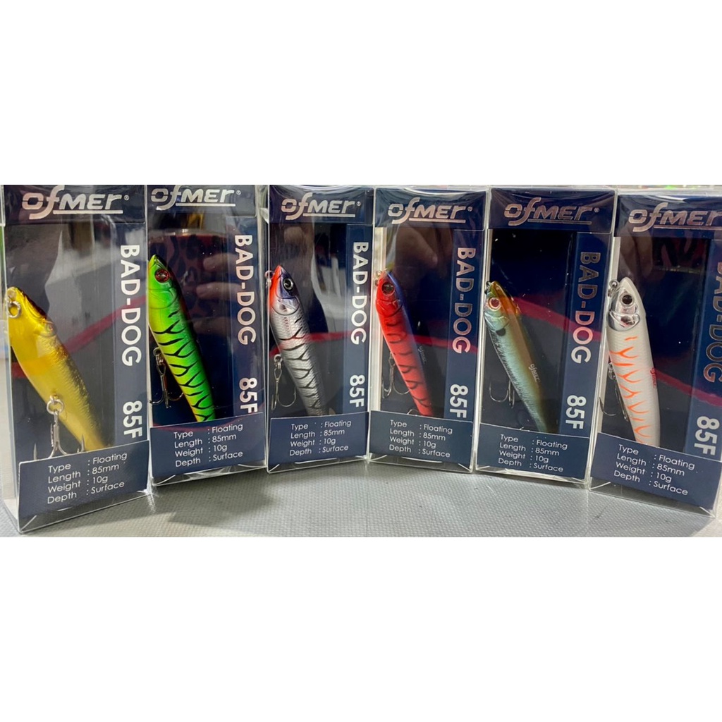 OFMER LURE BAD-DOG 85F (FLOATING) | Shopee Malaysia