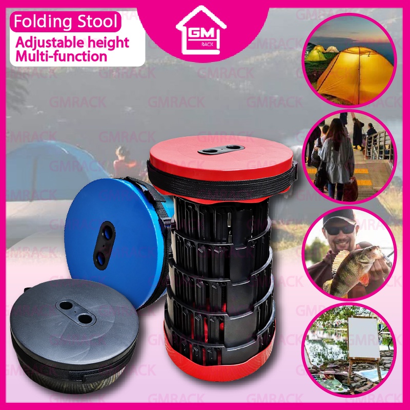 [GMRACK] KERUSI SOLAT HEAVY DUTY KERUSI FOLDING STOOL CAMPING FISHING ...