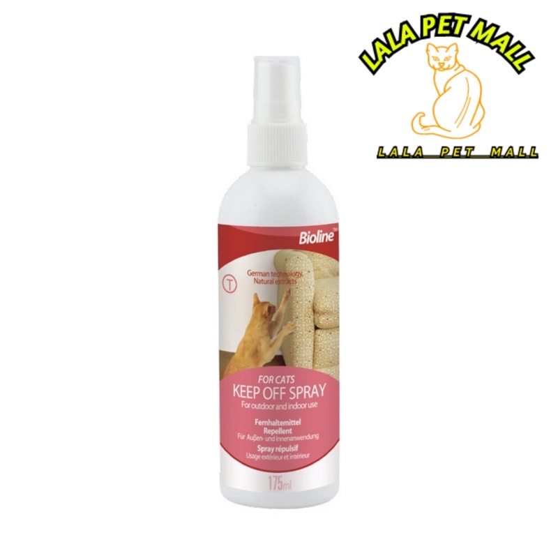 Bioline keep off spray cat repellent 175ml | Shopee Malaysia