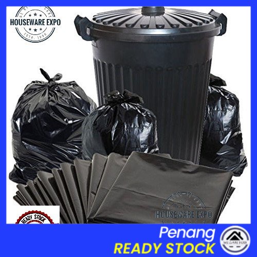 Wecareyou20 10-20 PCS Garbage Bags Beg Sampah Heavy Duty Garbage Bags ...