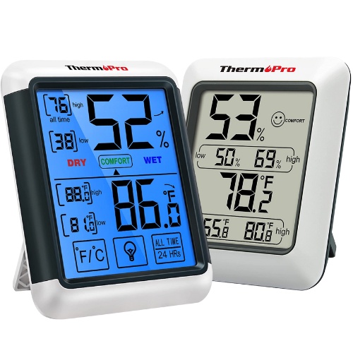 ORIGINAL ThermoPro Digital Hygrometer Indoor Thermometer Room ...