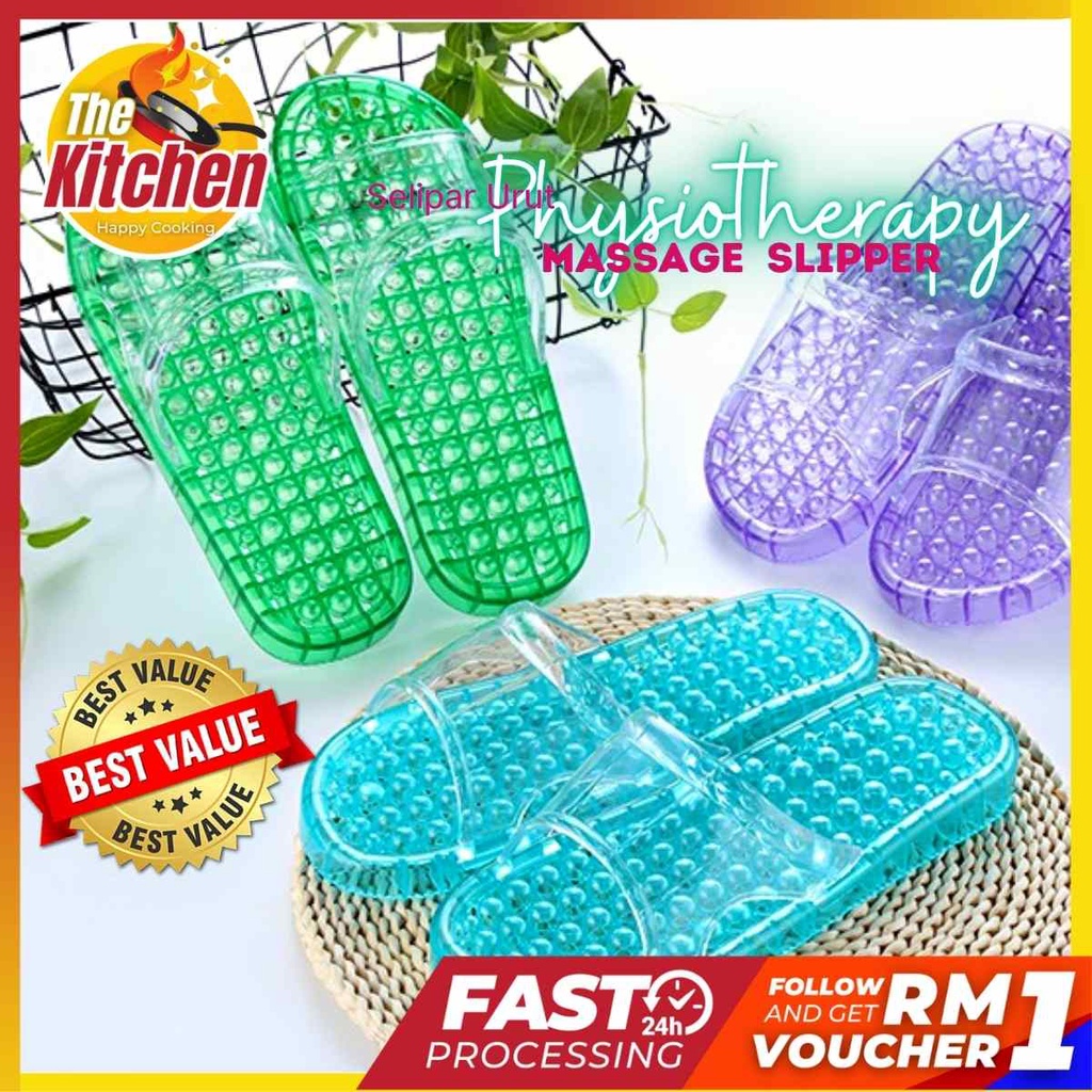 Massage Sandals Woman Man Bathroom in Door Slipper Non-Slip Selipar ...