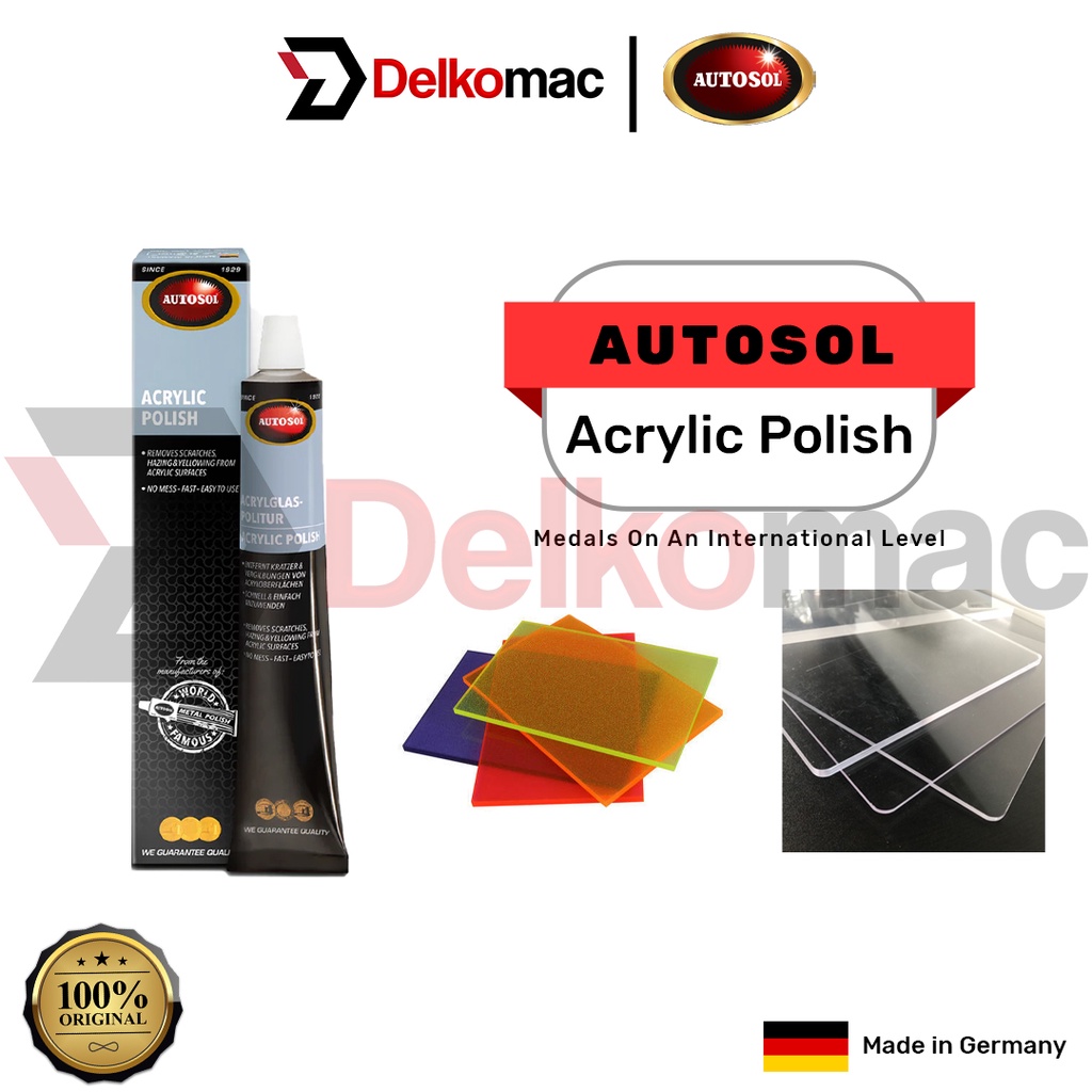 Autosol Acrylic Polish (Germany) - Remove scratches, hazing ...