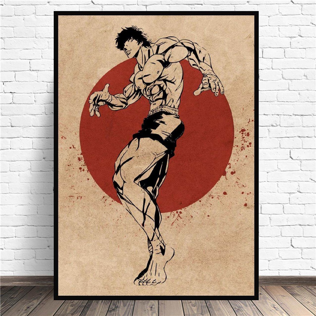 Baki Hanma Anime Art Canvas Poster Print Home Decor Painting | Shopee ...