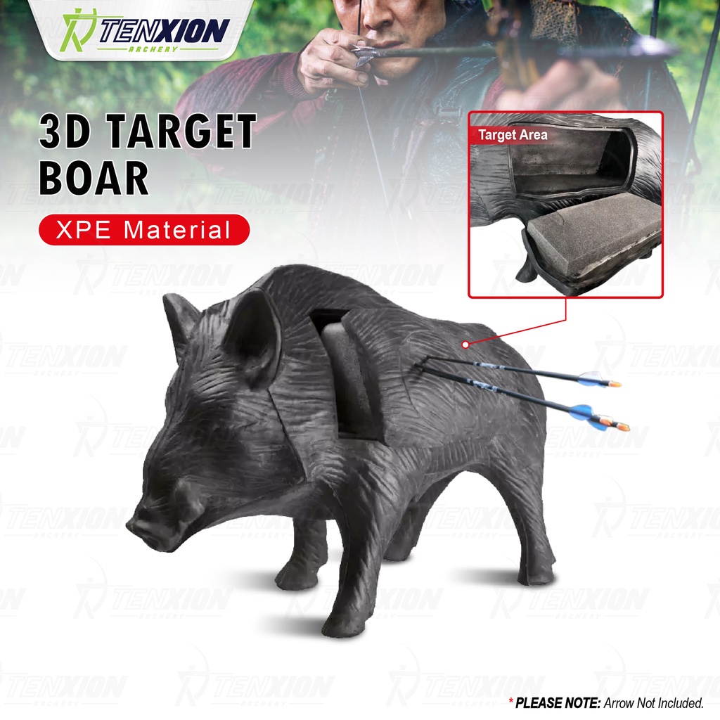 TenXion Archery High Durability EVA XPE 3D Target Boar BABI PIG ...