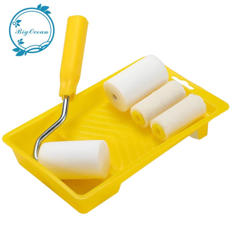6Pcs Mini Foam Paint Roller Painting Decorating Kit 2 Inch Small Paint ...
