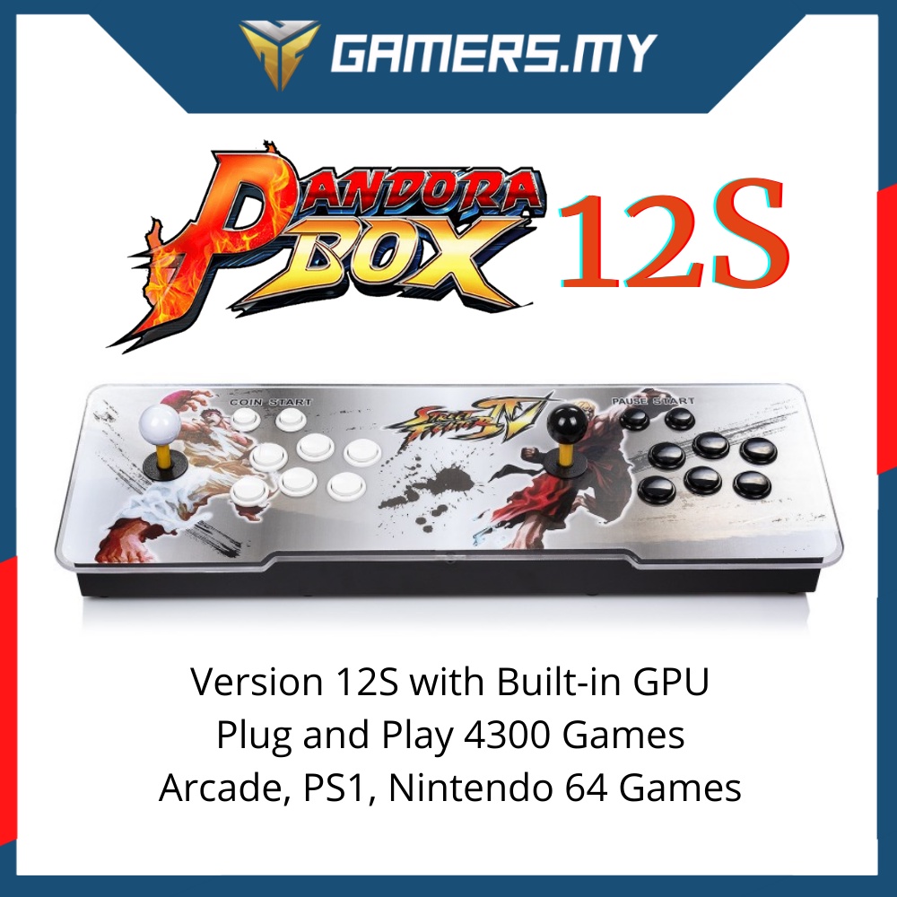 8000 In 1 Pandoras Box Arcade Version 12s Video Game Console 2 Player