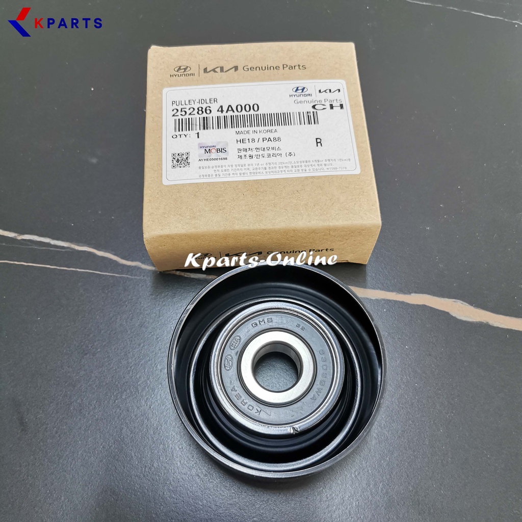 PULLEY IDLER FAN BELT (ID- 33MM) - (GENUINE PART) KIA SORENTO / HYUNDAI ...
