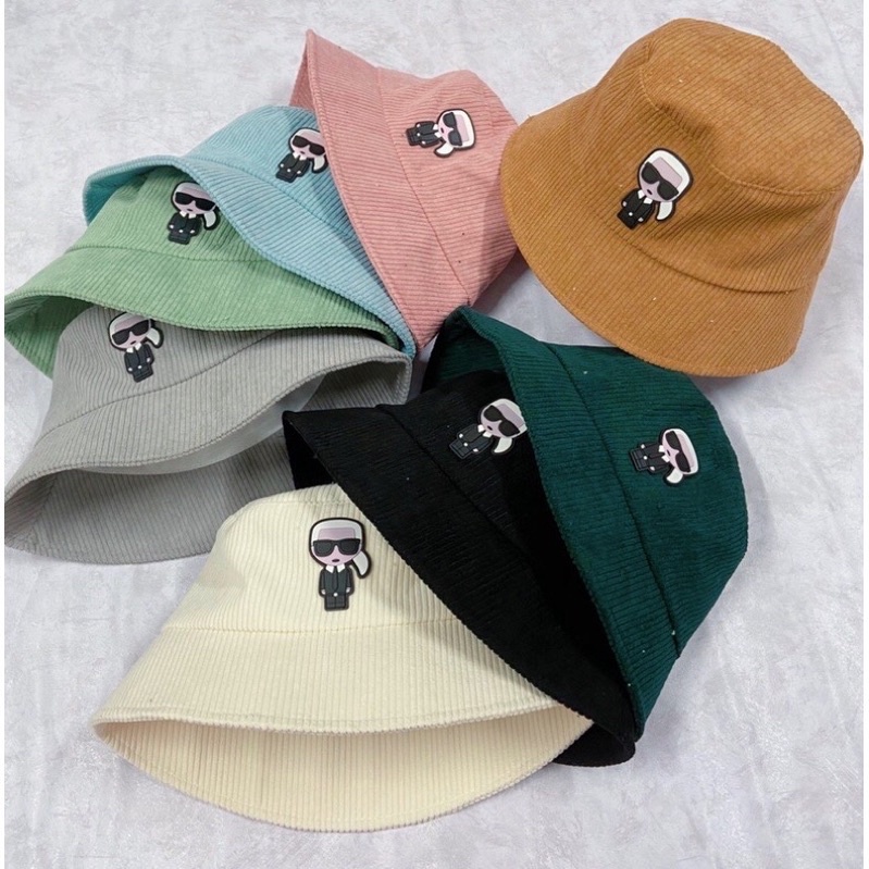 BUCKET hat with folded brim ️ BUCKET hat embroidered with Detective ...