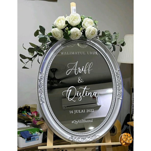 CUSTOM WELCOME BOARD VINYL STICKER | WEDDING | GRAND OPENING | BIRTHDAY ...