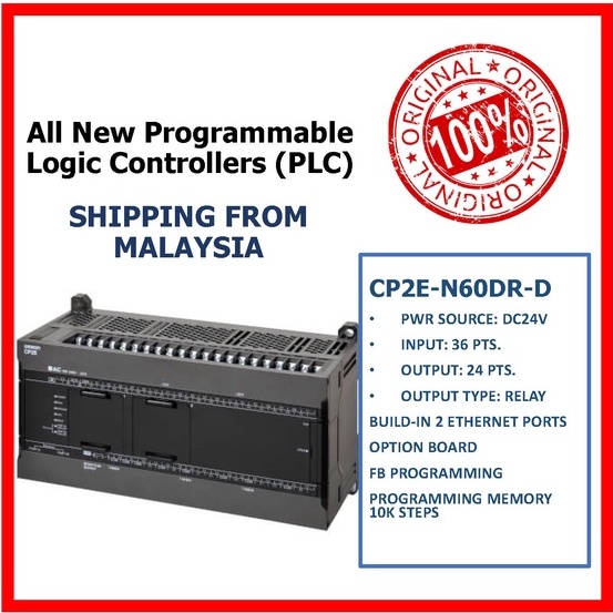 OMRON PLC CP2E|N60DR-A|N40DR-A|N30DR|N40DT-A|N30DT-A|N60DR-D|N40DR-D|N30DR-D|N60DT-D|N40DT-D ...