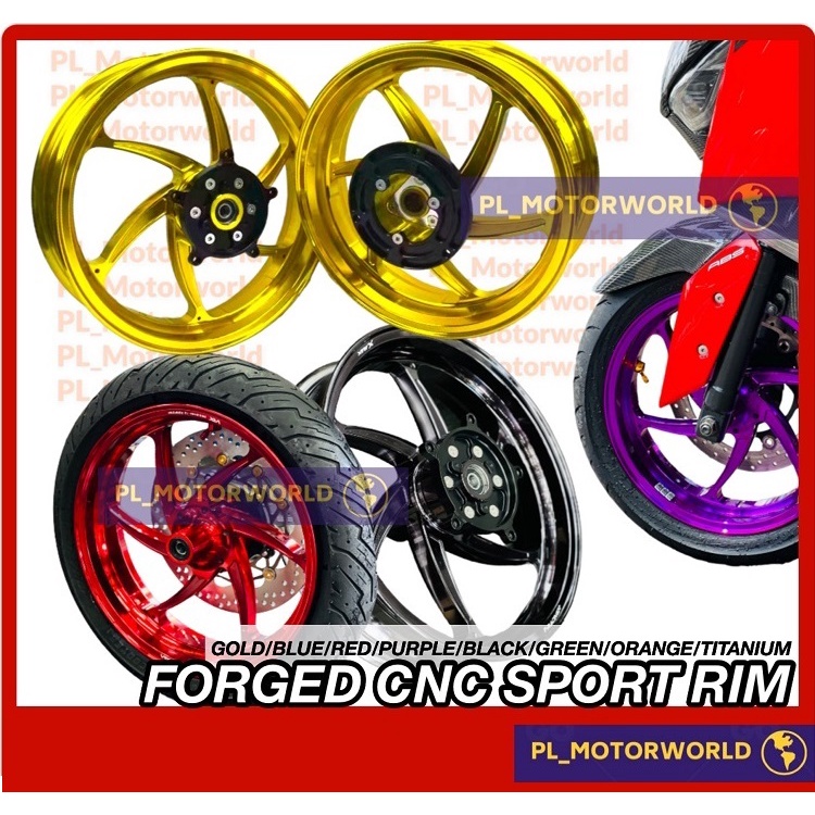 YAMAHA XMAX / XMAX250 LATEST FORGED CNC ALLOY SPORT RIM PREMIUM QUALITY ...