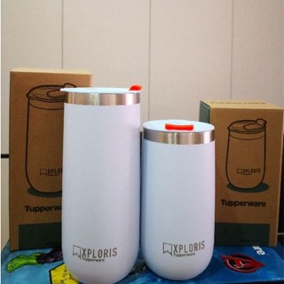 3 Sizes: Tupperware Xploris Flask 350ml/ Xploris 470ml/ 450ml Easy Open Flask hot flask coffee ...