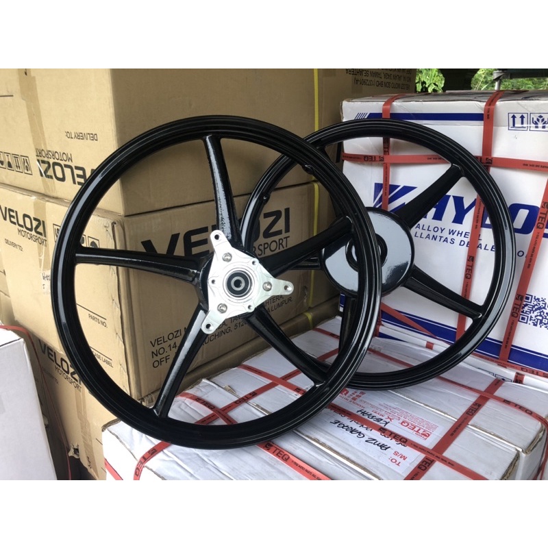 Sport rim 522 ENKEI PNP YAMAHA NVX 155 1.6-1.6 hitam gold 5 batang ...