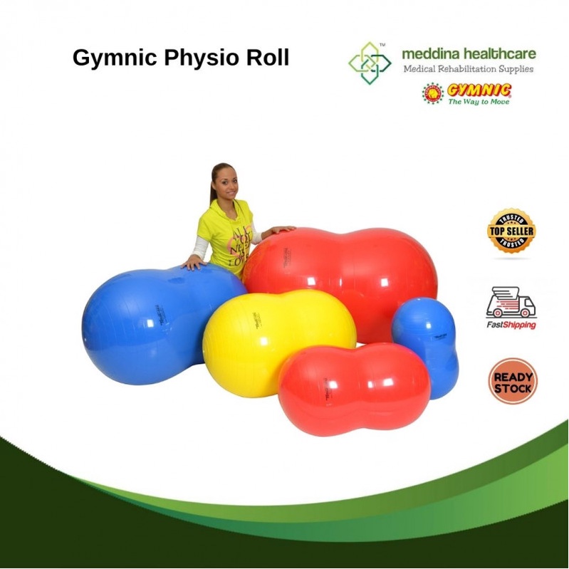 MEDDINA Gymnic Physio Roll Ball | Shopee Malaysia