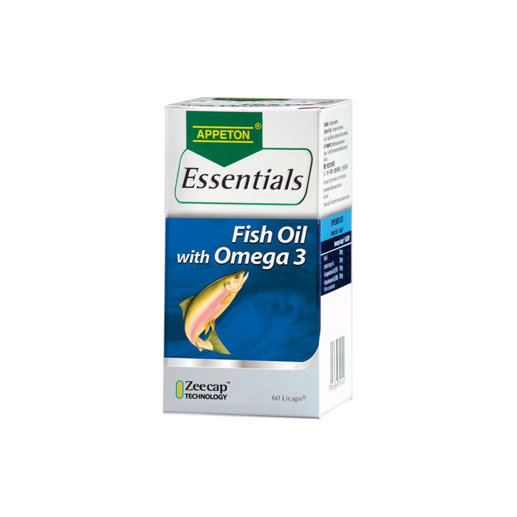 Appeton Essentials Fish Oil with Omega 3 60s | Shopee Malaysia