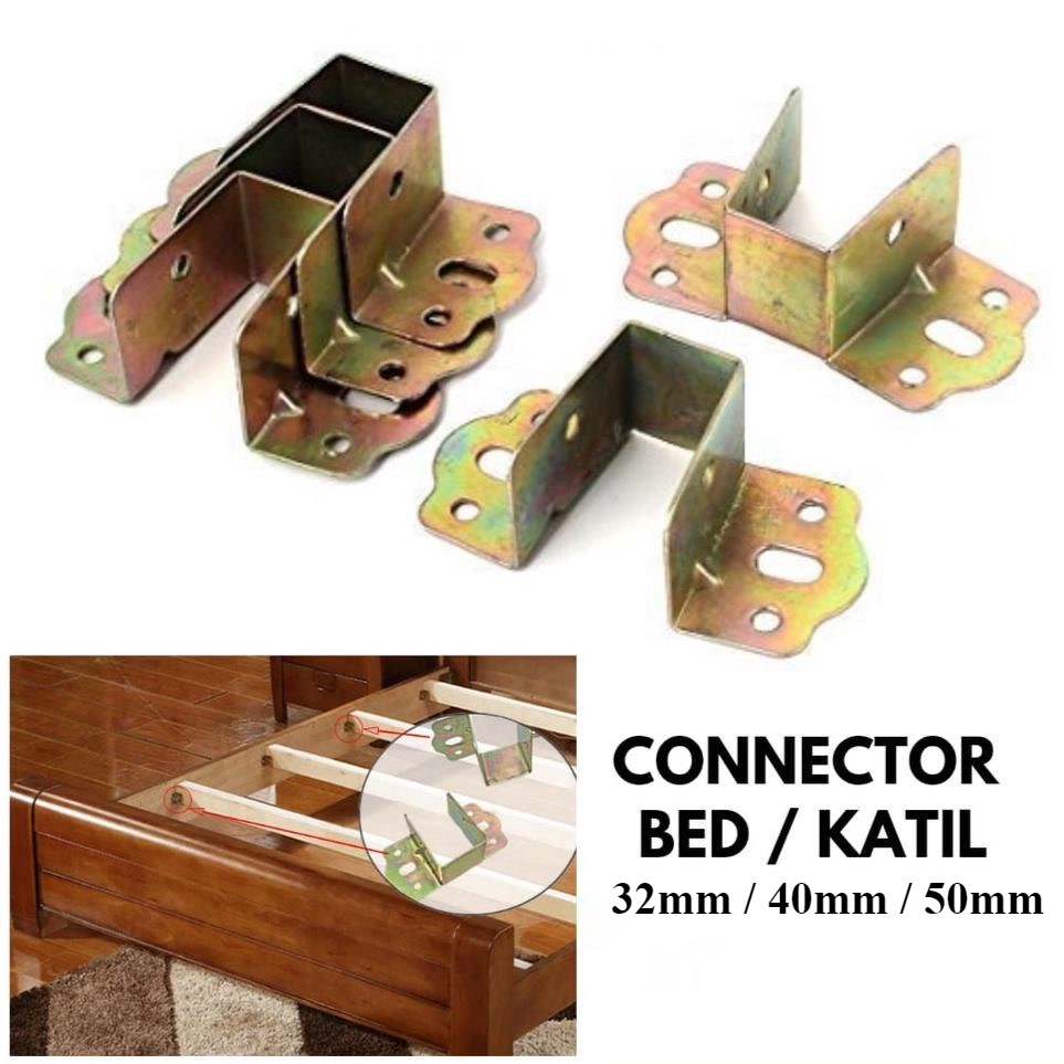 Bed Frame U Bracket / Bed Hinge / U Shaped Bed Beam Connector ...