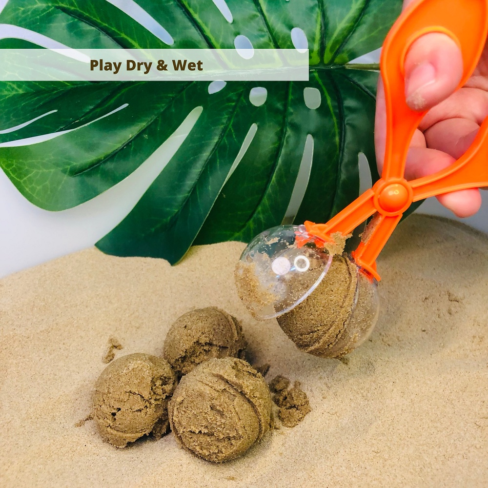 iEducation Natural Sand Sensory With With Kids Toys Learning Tot ...