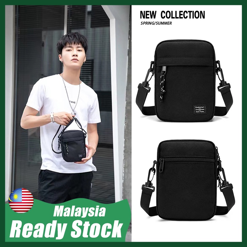 【Ready Stock】 Beg Lelaki Sling Bags Korean Style Beg Silang Waterproof ...