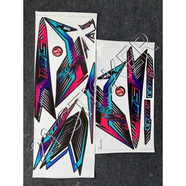STICKER SYM 185 VF3i EX | Shopee Malaysia