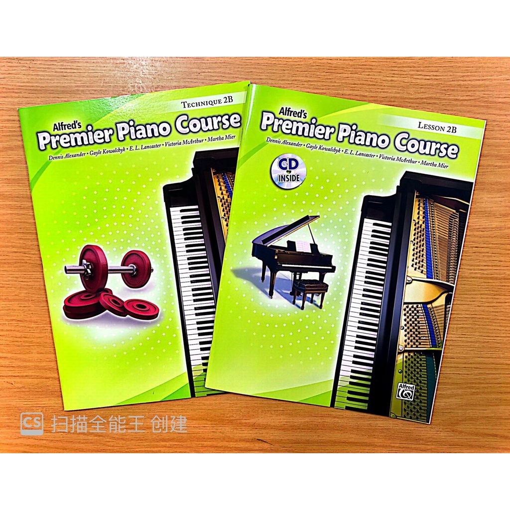 Alfred's Premier Piano Course / Lesson 2B & Technique 2B | Shopee Malaysia