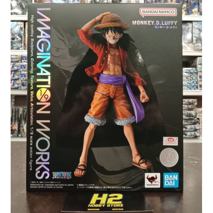 Original Bandai 1/9. One Piece. Imagination Works. Monkey D. Luffy ...